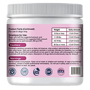 Nutra Kams Skin and Coat with Joint Support for Dogs, Chicken Flavor, 120 Chews, 10.58 oz,