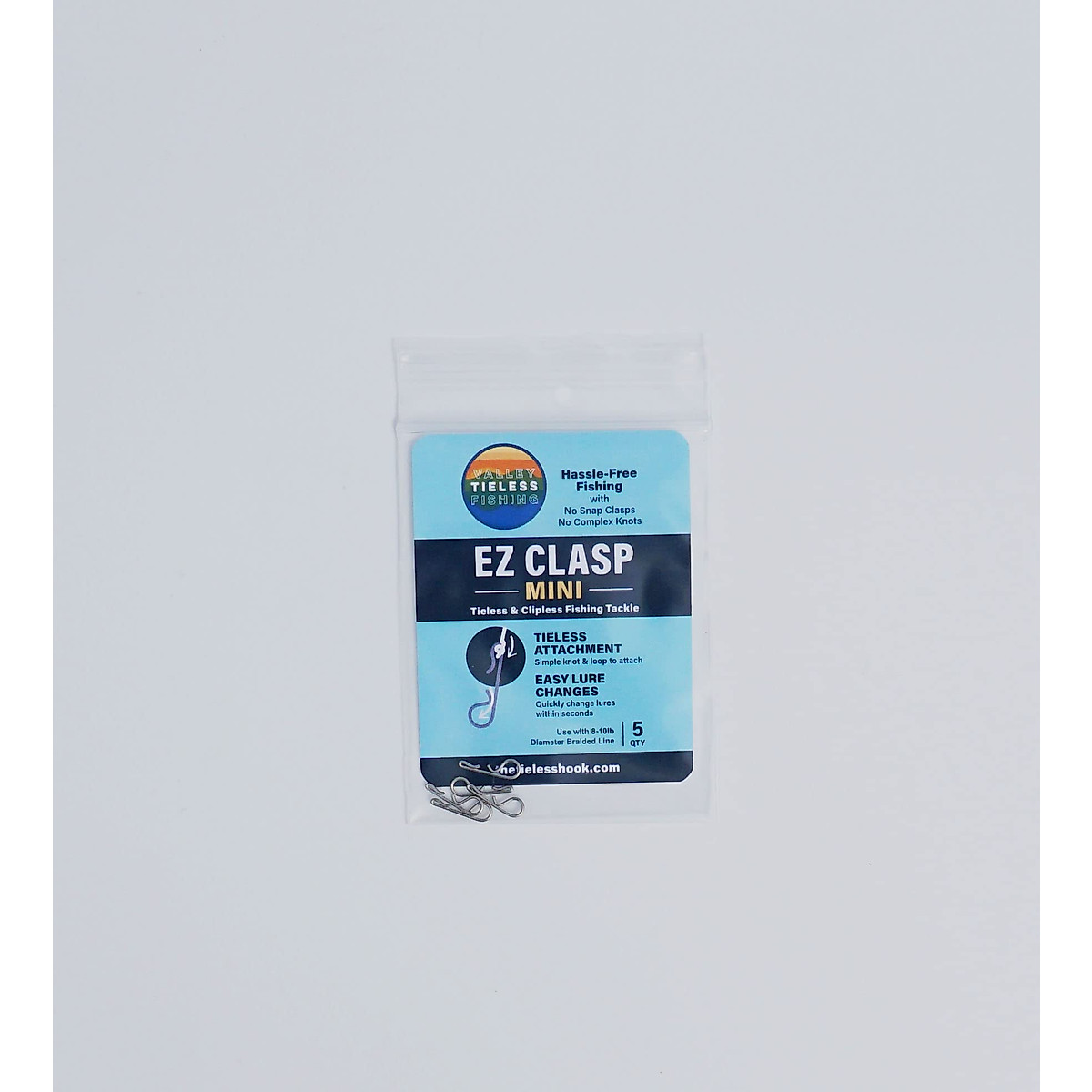 Valley Tieless Fishing EZ Clasp Mini, Quick Lure Change Device, Part of EZ Accessories Kit