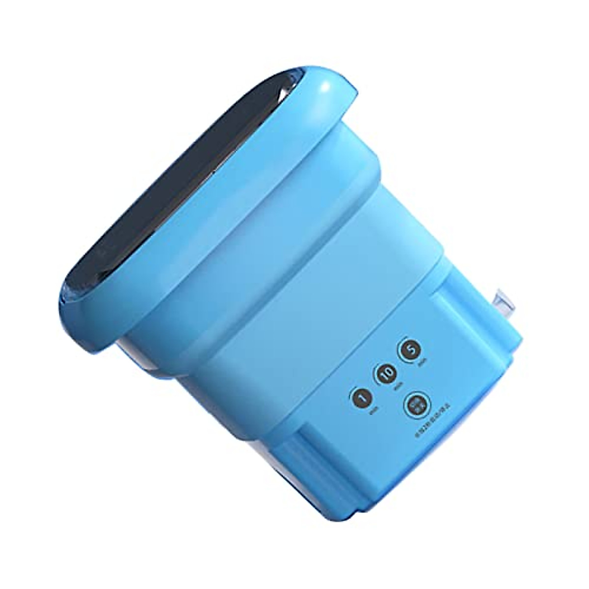 Headerbs Mini Washer, Spin Dry Portable Washing Bucket Widely Applicable for Travel (Blue)