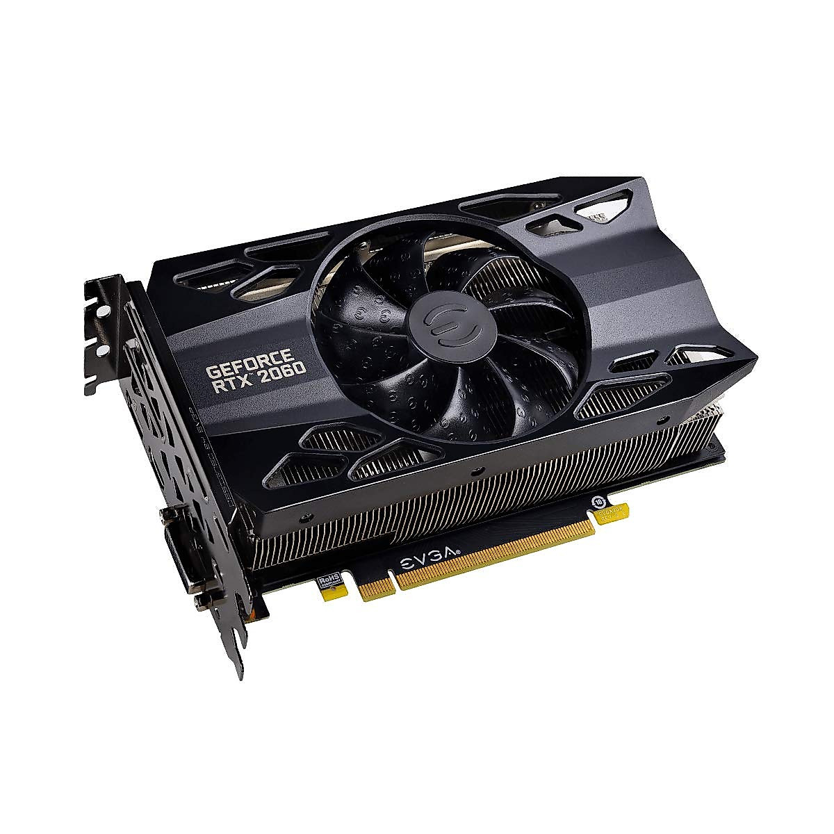 EVGA GeForce RTX 2060 SC, Overclocked, 2.75 Slot Extreme Cool, 70C Gaming, 06G-P4-2062-KR, 6GB GDDR6
