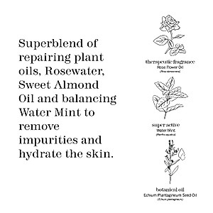 thisworks in transit no traces, Rosewater and Mint Infused Facial Cleansing Pads, Gently Removes Make-Up and Dirt, 60 Pads