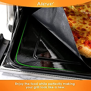AIEVE Air Fryer Liners for Ninja Air Fryer, 4 Pack Non-stick Reusable Air Fryer Oven Liners Air Fryer Accessories Compatible with Ninja Toaster Oven Flip up Ninja Foodi SP101 SP201 SP301 Air Fry Oven