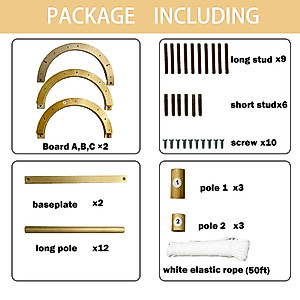 Vechor Round Animal Zoo Storage, Soft Toy Organizer, Solid Wood Zoo Cage for Plush Toys, Stuffed Animals Holder for Bedroom Playroom Nursery Room.