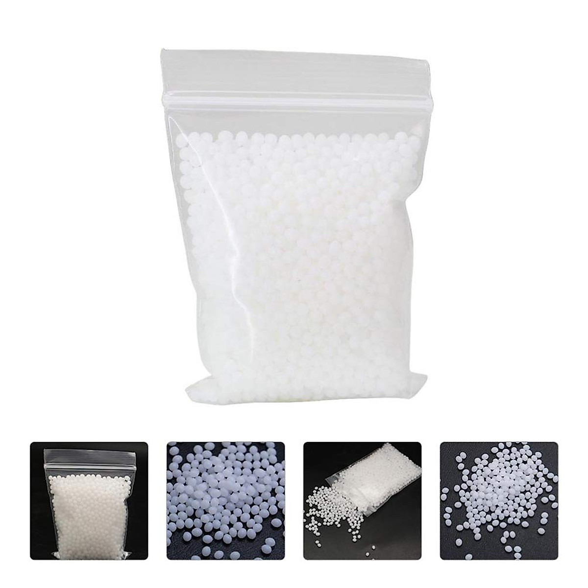 EXCEART 100g Plastic Thermal Adhesive Beads for Tooth Repair, Custom Grip, Model Making