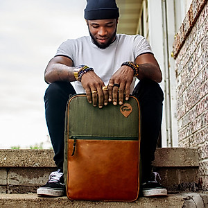 Skunk Urban Backpack Olive Green - Smell Proof - Water Resistat NOW WITH COMBO LOCK