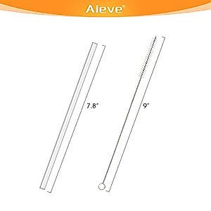 Aieve Straw Replacement for Stanley Iceflow Tumbler 30 oz, Stanley Flip Straw Tumbler(6 Pack)