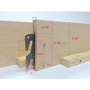 Cherry Finish Wood Bedrail (Cherry, 80")