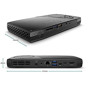 Intel Skull Canyon NUC 6 Performance Kit NUC6i7KYK Business & Home & Gaming Mini PC Desktop (Quad-Core i7-6770HQ, 16GB DDR4 RAM, 256GB PCIe SSD) Thunderbolt 3, Windows 10 Pro, IST Power Cable