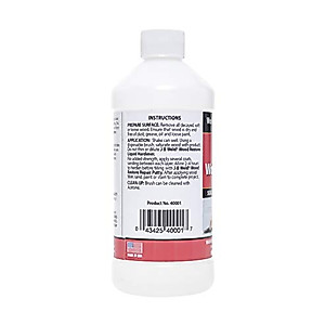 J-B Weld 40001 Wood Restore Liquid Hardener - 16 oz., Original Version