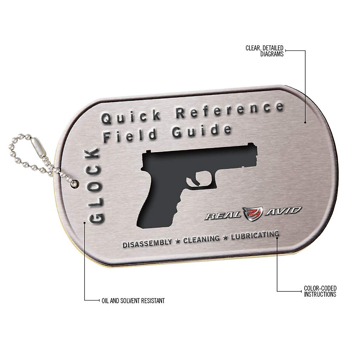 Real Avid Pro Pack for Glock | Glock Accessories Kit Includes 19x16 Gun Cleaning Mat, Multi-Caliber Handgun Cleaning Kit, 2-in-1 Tool for Glock Sights & Pins + Glock Magazine Tool | Gun Cleaning Kit