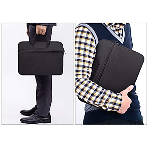 Portable Drawing Tablet Monitor Carrying Bag Case Protective Sleeve for Huion KAMVAS Pro 13 GT-133,GT-116, Huion Q11K V2, Wacom Cintiq 13HD, Xp-Pen Artist12 (Space Gray)