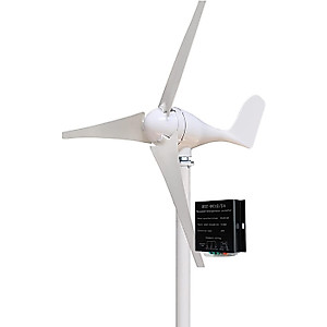 Wind Turbine 4000W Horizontal Wind Turbine Generator Kit 5 Blades Wind Turbine Motor with Charge Controller Home Power,220v