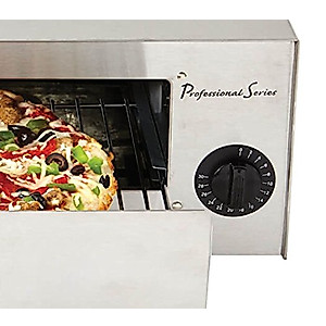 Professional Series PS75891 Pizza Oven Baker and Frozen Snack Oven, Stainless Steel