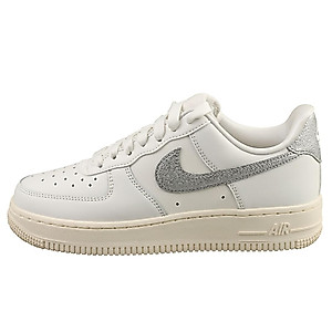 Nike Air Force 1 Womens ESS TRND Summit White/Metallic Silver Size 6.5