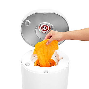 Munchkin® Arm and Hammer Diaper Pail Snap, Seal and Toss Refill Bags, Holds 600 Diapers, White 20 Count