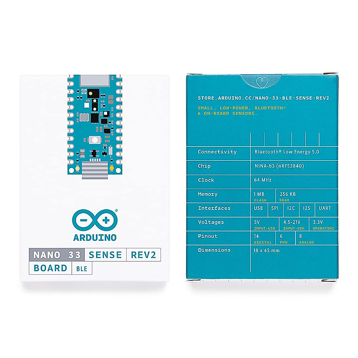 Nano 33 BLE Sense Rev2 [ABX00069]