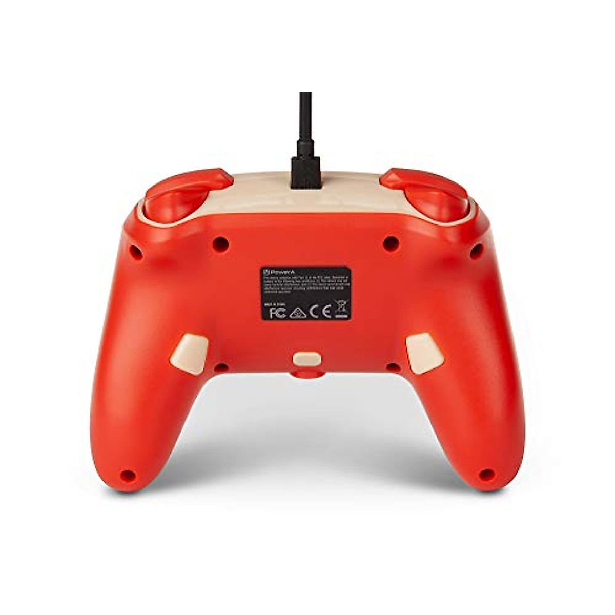 PowerA Enhanced Wired Controller for Nintendo Switch - Mario Vintage, Gamepad, Wired Video Game Controller, Gaming Controller - Nintendo Switch