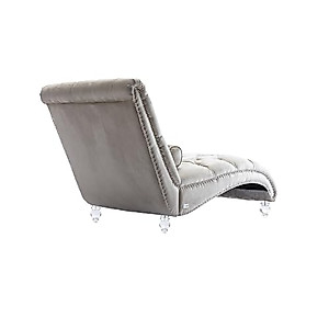 Wycian Sofa Chair Massage, Counter Chairs Velvet Foam Beige Seat Height 17.71" for Living Room Bedroom Dining Rooms Garden Chair Seat Cushion 1PC