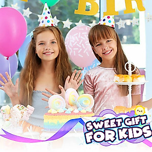 PinkSheep Bracelets for Girls Jewelry: 36 Pcs Bluk Little Girl Bracelets, Cute Kids Bracelets for Girls 2 3 4 5 6 7 Years Old - Princess Bracelets for Teen Girls - Play Jewelry Gift