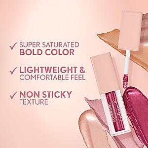 COVERGIRL Exhibitionist by Kelsea Ballerini Liquid Glitter Eyeshadow, Highly Pigmented, Glittery Finish, Long-Wearing, Sparkly Boots 4, 0.13oz