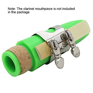 ACCOCO 10pcs Clarinet Traditional Reeds, Bb Strength 2.5, With Storage Box