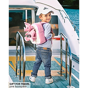 Naturally KIDS Small Dinosaur Backpack Dinosaur Toys for Kids 3-5 - Dinosaur Toys for 3 4