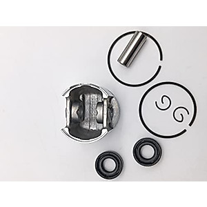 shiosheng 42.5mm Piston Ring Oil Seal Kit for sthil 025 MS250 MS 250 Chainsaw Engine Motor Parts 11230302000 96380031581