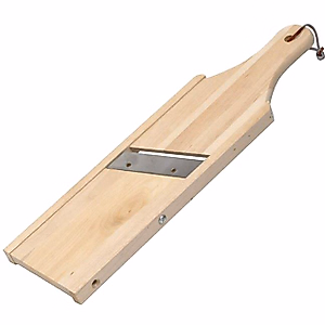Uniware Wood Plaintain Slicer, 13.8 x 4 Inches