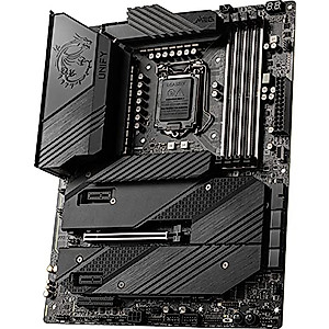 MSI MEG Z590 Unify Gaming Motherboard (ATX, 11th/10th Gen Intel Core, LGA 1200 Socket, DDR4, PCIe 4, SLI/CFX, M.2 Slots, Wi-Fi 6E)