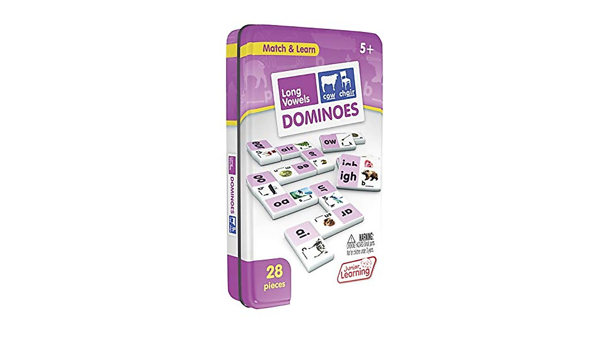 Engaging Long Vowel Dominoes Educational Game
