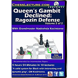 Chess Lecture Queen's Gambit Declined - Ragozin Defense - 2 DVDs Volume 148
