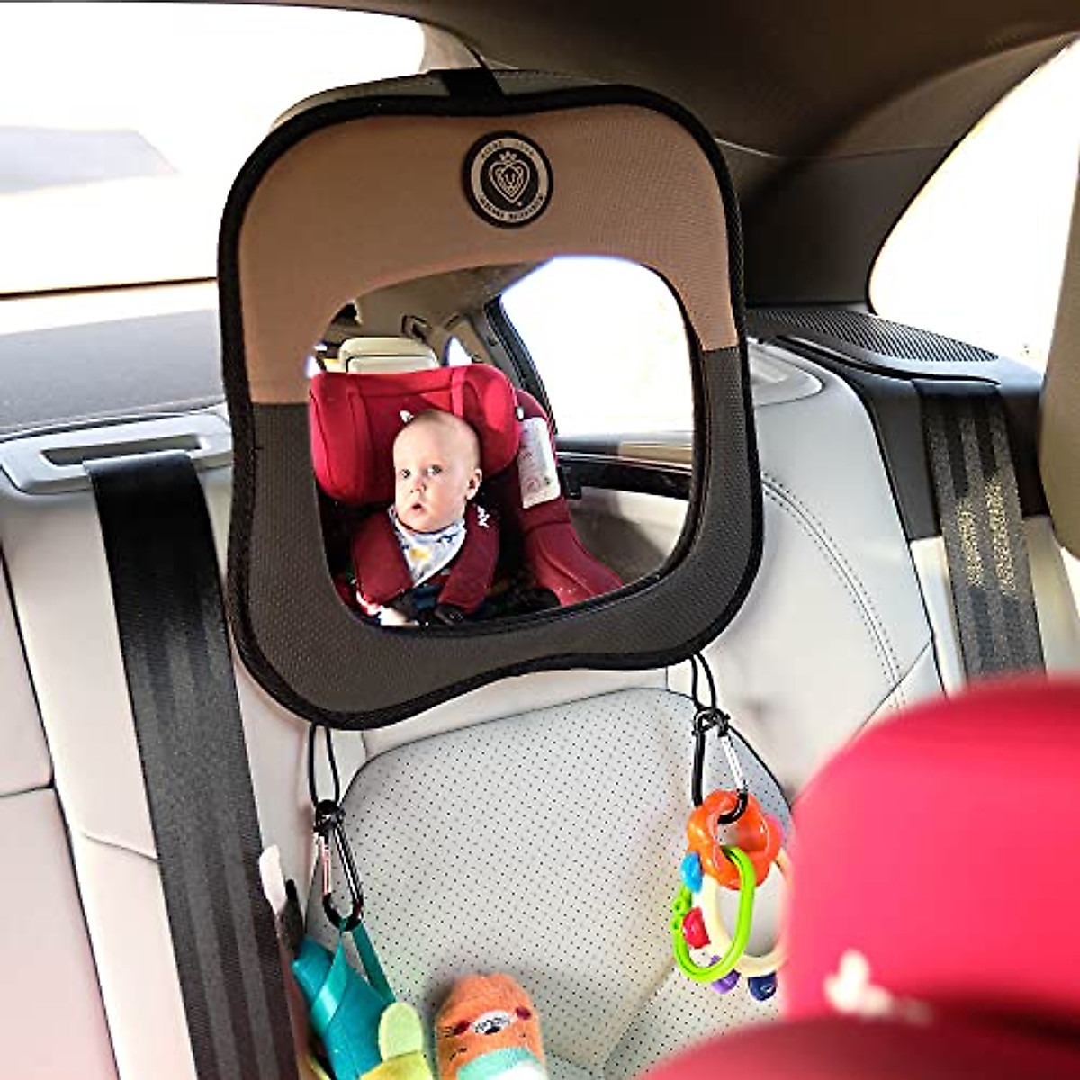 Prince Lionheart Child View Mirror, Black