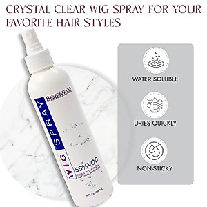 Brandywine Non-Aerosol Wig Spray for Synthetic and Natural Hair Wigs (1 Pack)