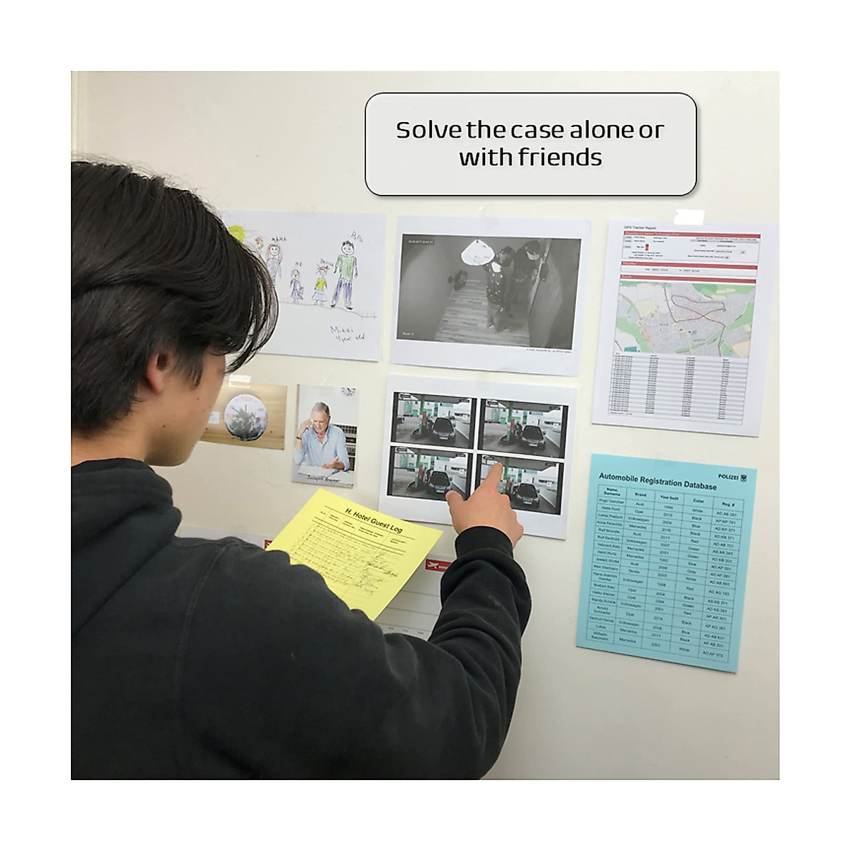 Murder Mystery Party Case Files: Fire in Adlerstein for 1 or More Players Ages 14 and Up