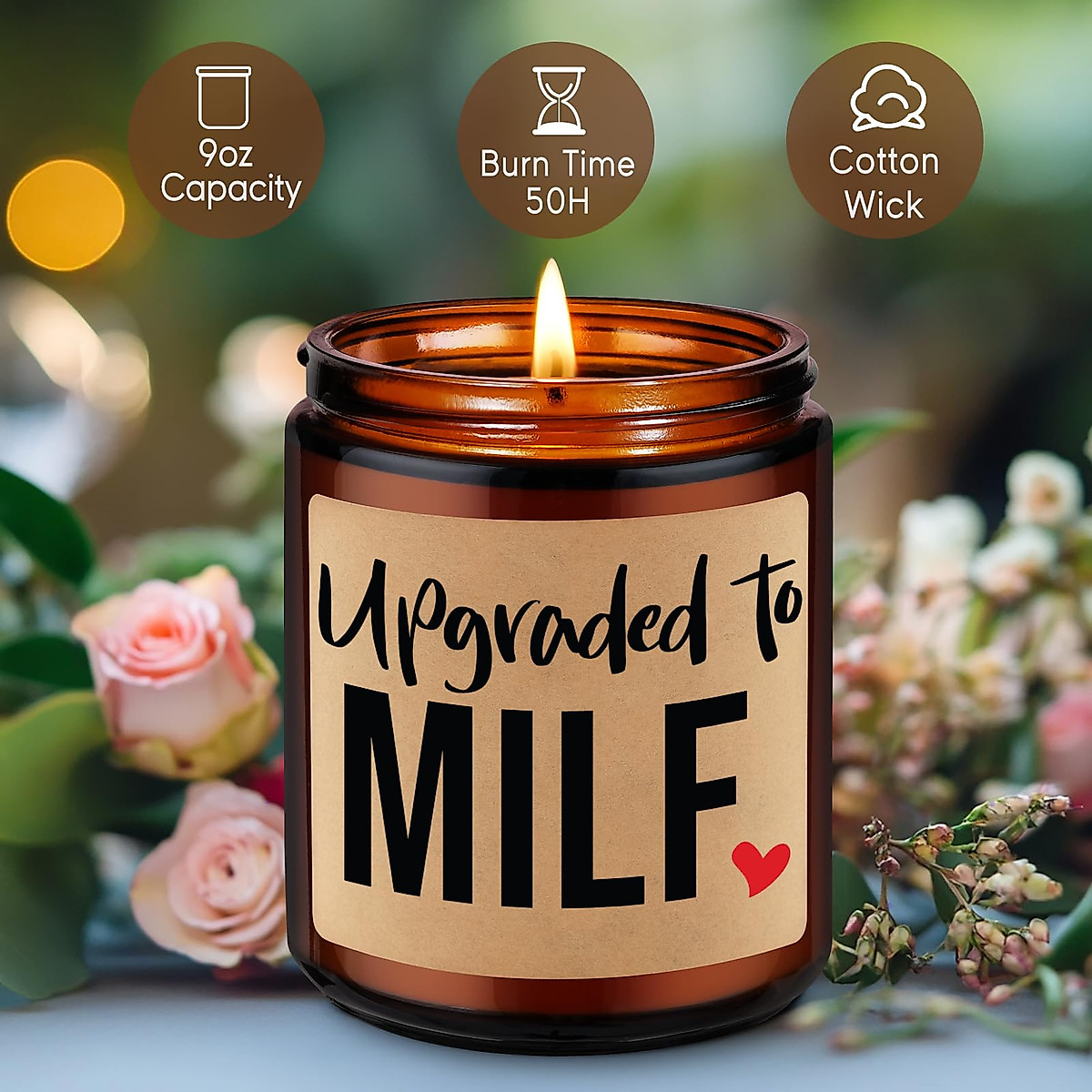 Fairy's Gift Candle, New Mom Gifts for Women, Mom to Be Gifts for Pregnant Mom, Funny Christmas, Pregnancy Gifts for Women Expectant Moms, First Time Mom, Gifts for Pregnant Women Wife Expecting Mom