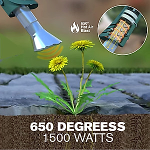 Bionic Burner Weed Torch, Weed Burner Torch, All in 1 NON Propane Torch Weed Burner, Ice Melter Firepit Lighter Weed with Wide & Crevice Nozzle AS SEEN ON TV