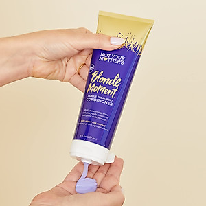 Not Your Mother's Blonde Moment Conditioner (2-Pack) - 8 fl oz - Purple Conditioner for Blondes - Reduces Brass and Richly Moisturizes Hair