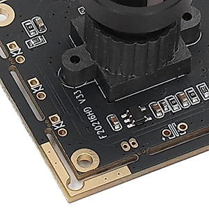 Camera Module, 145° Field of View 30FPS 1920x1080 USB 2MP Mini Camera Board for Image