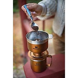 STANLEY Classic The Perfect-Brew Pour Over Gift Set Elevate Your Coffee Experience with Precision Pouring and Timeless Style | 20oz/12oz | Maple