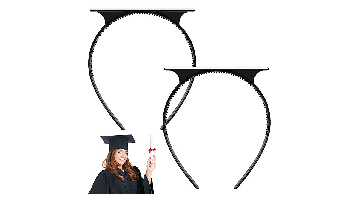 UQM Graduation Cap Headband - Secure Your Hairstyle