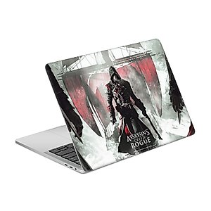 Head Case Designs Officially Licensed Assassin's Creed Game Cover Rogue Key Art Vinyl Sticker Skin Decal Cover Compatible with MacBook Pro 13" A2338