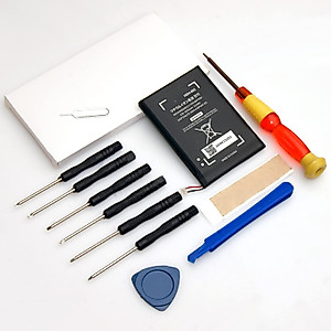 WUHAO HDH-003 Battery for Nintendo Switch Lite Battery Replacement [2025 Upgraded] Lite HDH-001 Replacement Battery with Adhesive Tape Tool Repair Kit