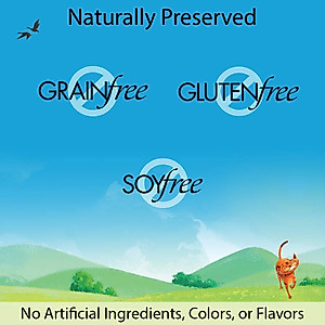 Emerald Pet 3 Pack of Hairball Feline Health Chews, 2.5 Ounces Each, Grain-Free, Made in The USA