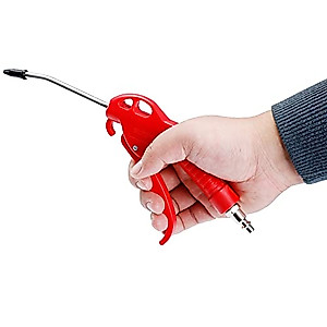 Air Blow Gun,High Flow Air Blower Gun for Compressor with Angled Bent Nozzle