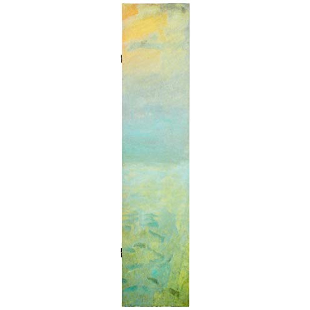 Oriental Furniture 6 ft. Tall Double Sided Works of Monet Canvas Room Divider - Impression Sunrise/Houses of Parliament