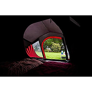Coleman Tent The Blackout 4, 4 Man Tent with Blackout Bedroom Technology, Festival Essential, Family Dome Tent, 100% Waterproof 4 Person Camping Tent with Sewn in groundsheet