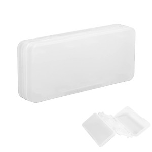 4-In-1 Game Cards Case, PP Material Game Cards Storage, Light In Weight Scratch-Resistant Game Cartridge Holder, for Switch(Four card boxes through white)