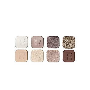 Makeup Revolution, Forever Flawless Dynamic, Eyeshadow Palette, Serenity, 8 Shades, 8g