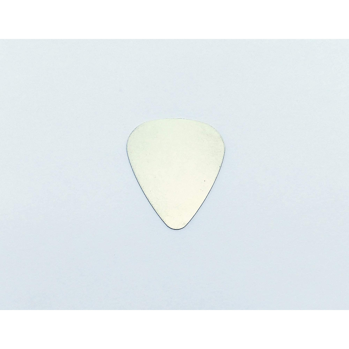 Pack of 20 Stainless Steel Metal Guitar Picks for Bright, Vibrant Sounds Long Lasting Durable Epic Accessories with Tin Can Carrying Storage Case