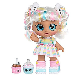 Kindi Kids Snack Time Friends - Pre-School Play Doll, Marsha Mello - for Ages 3+ | Changeable Clothes and Removable Shoes - Fun Play, for Imaginative Kids